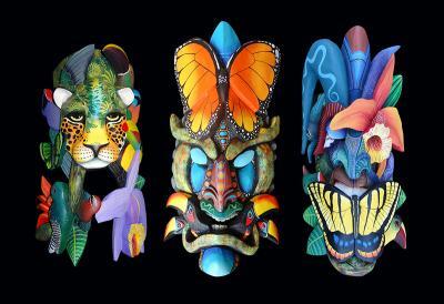 Rainforest Masks of Costa Rica - Marie Selby Botanical Gardens